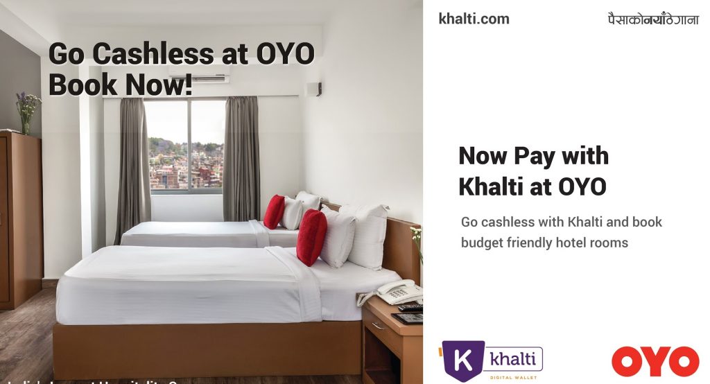 Khalti partners with OYO to make online hotel bookings in Nepal easier