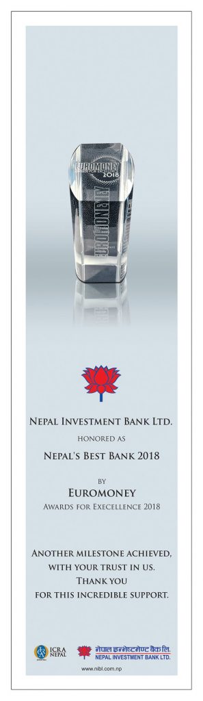 NIBL honored as Nepal's Best Bank - Khalti