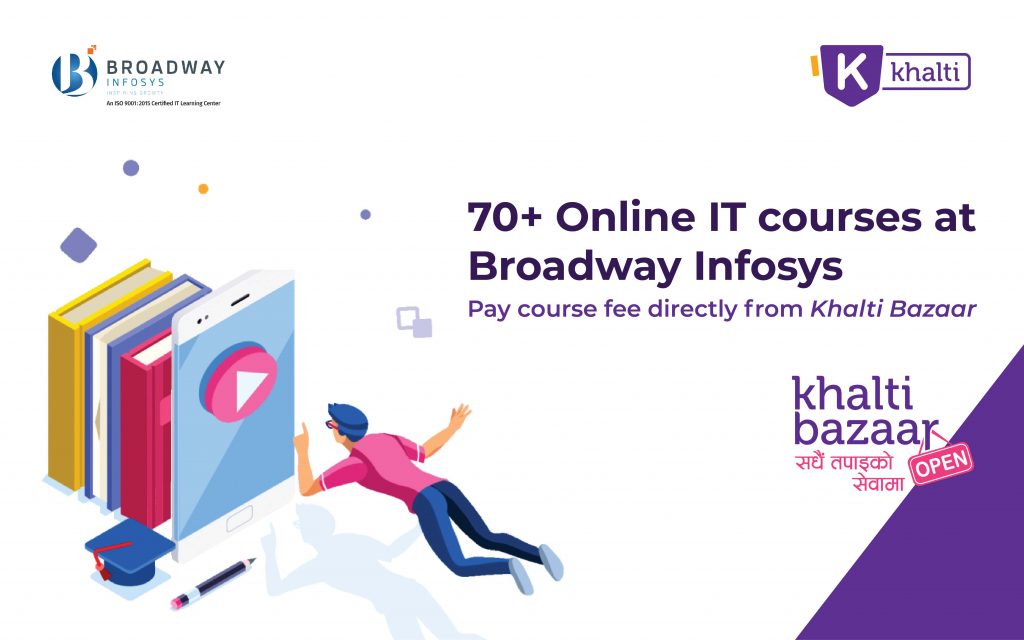 Explore more than 70+ IT courses from Brodways & pay via Khalti | Blogs