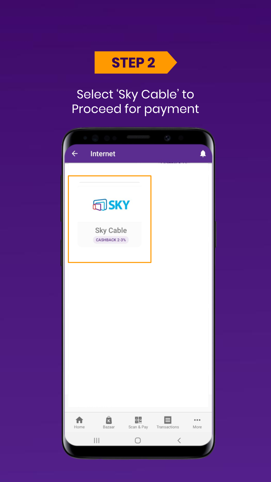 How to pay Skycable bill online using Khalti Digital Wallet?