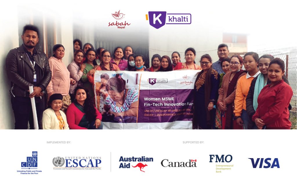 Women-led MSMEs Fintech Innovation Fund:Khalti’s contribution