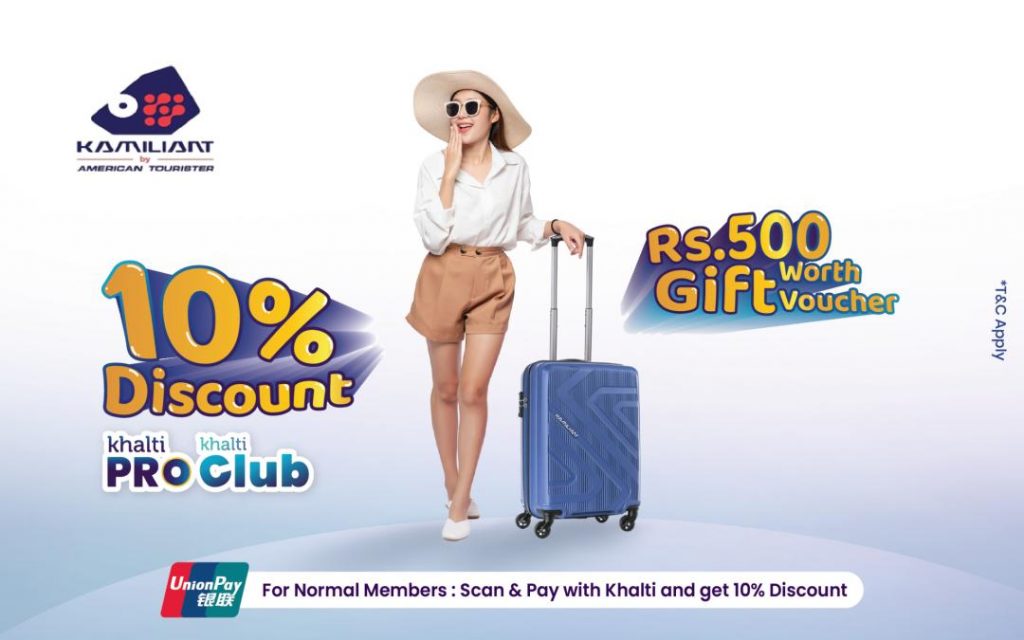 Shopping at Kamiliant by American Tourister -with 10% Discount and Rs ...