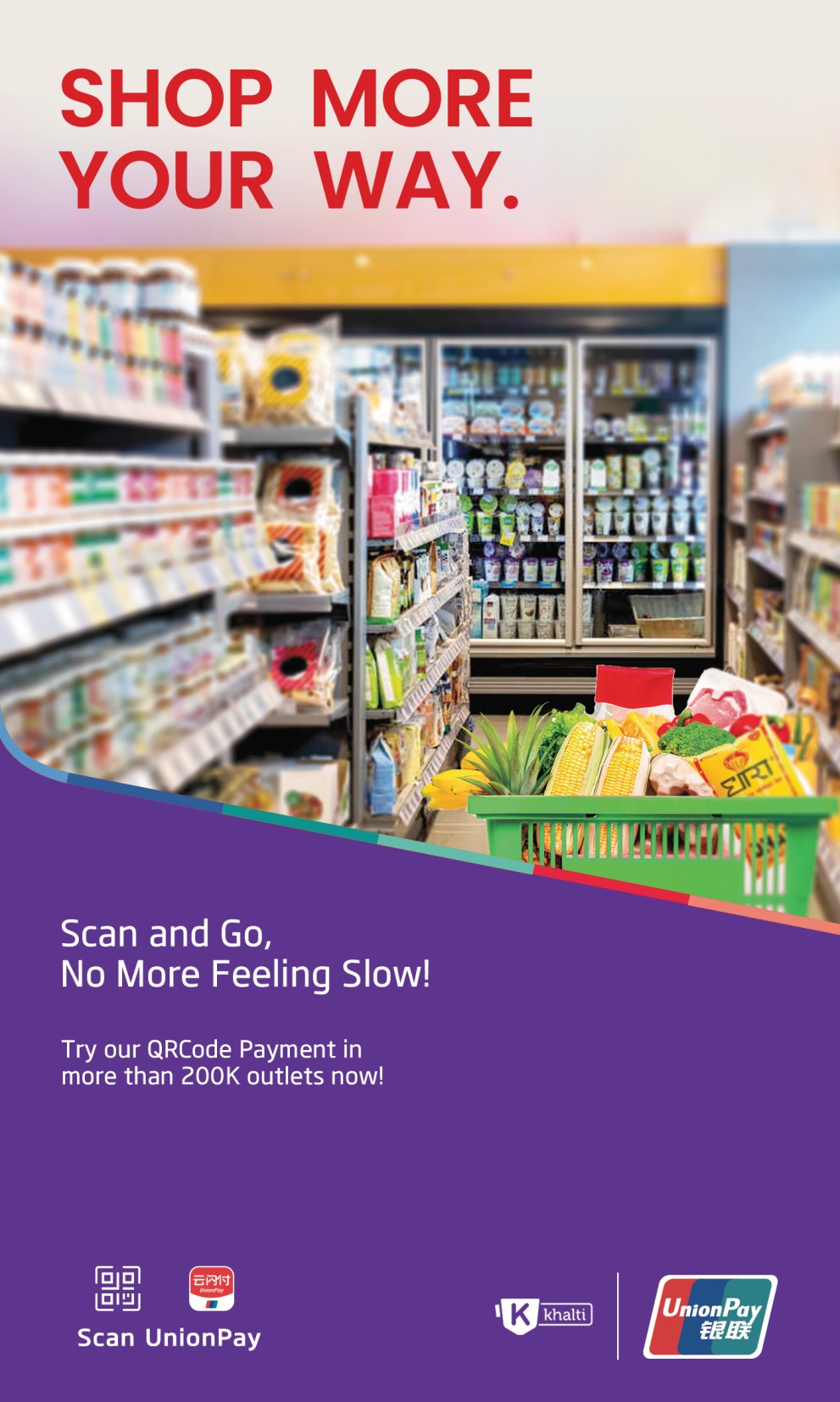 UnionPay QR Code Payment using Khalti. - Khalti by IME wallet.