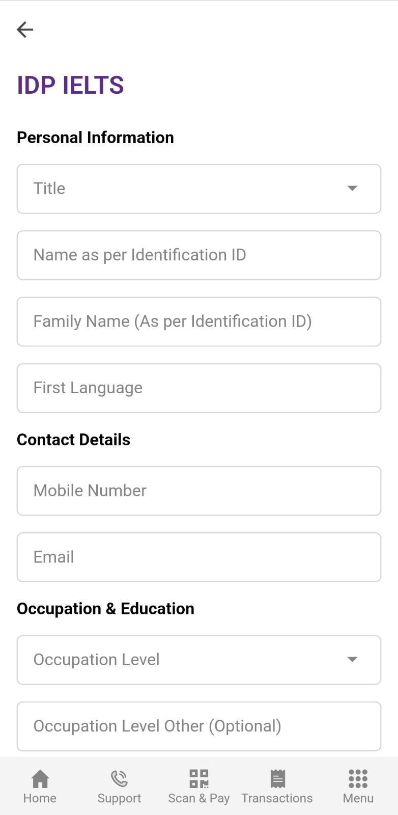 IDP IELTS Booking – Registration Directly From Khalti. - Khalti by IME