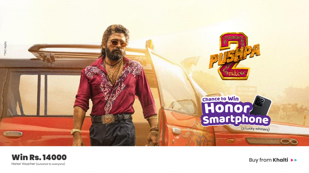 Pushpa 2 is here ! Book Tickets with Khalti and Win Exciting Prizes - Khalti by IME