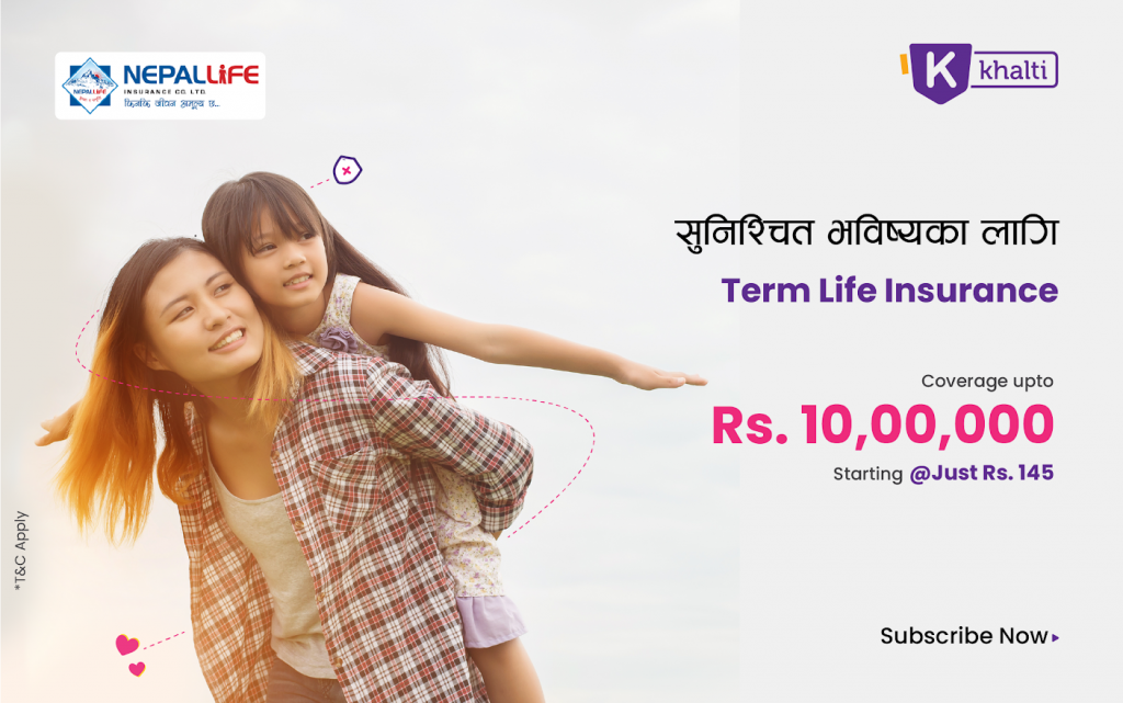 Term Life Insurance : Coverage at Minimal Premium from Khalti - Khalti ...
